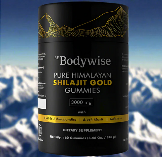 Gomitas Shilajit puras del Himalaya de oro | 120 Gomitas | Bolsa – Be ...